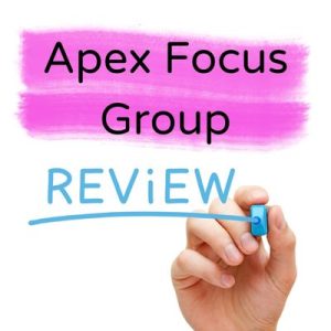 Is Apex Focus Group Legit - Review - Good For Paid Studies?