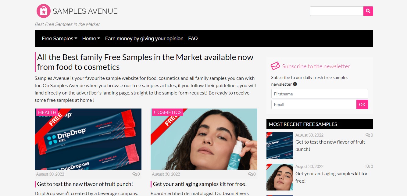 24 Best Sites For Free Samples - Apply Now [2023 Updated]