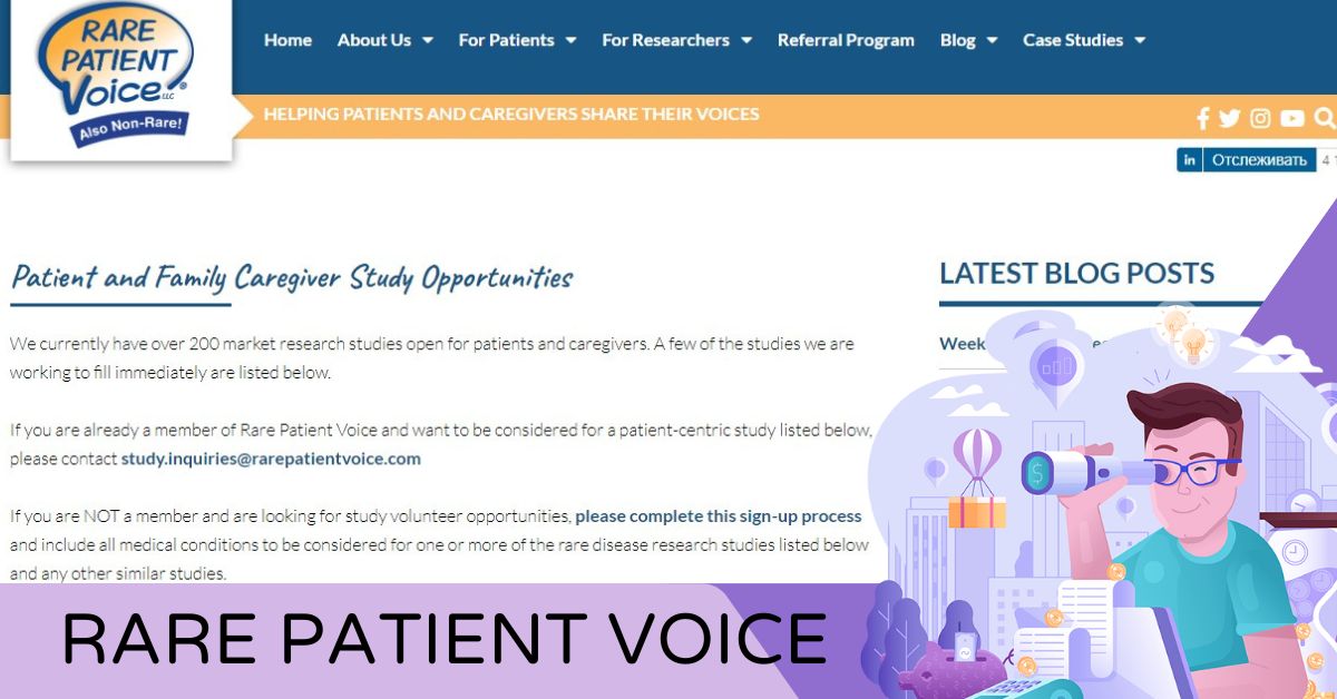 Rare Patient Voice Reviews - Is it Legit? Worth Participating? Honest ...